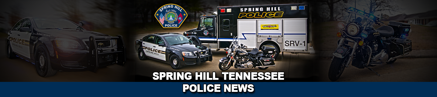 SHPD centered header – Spring Hill Tennessee Police News